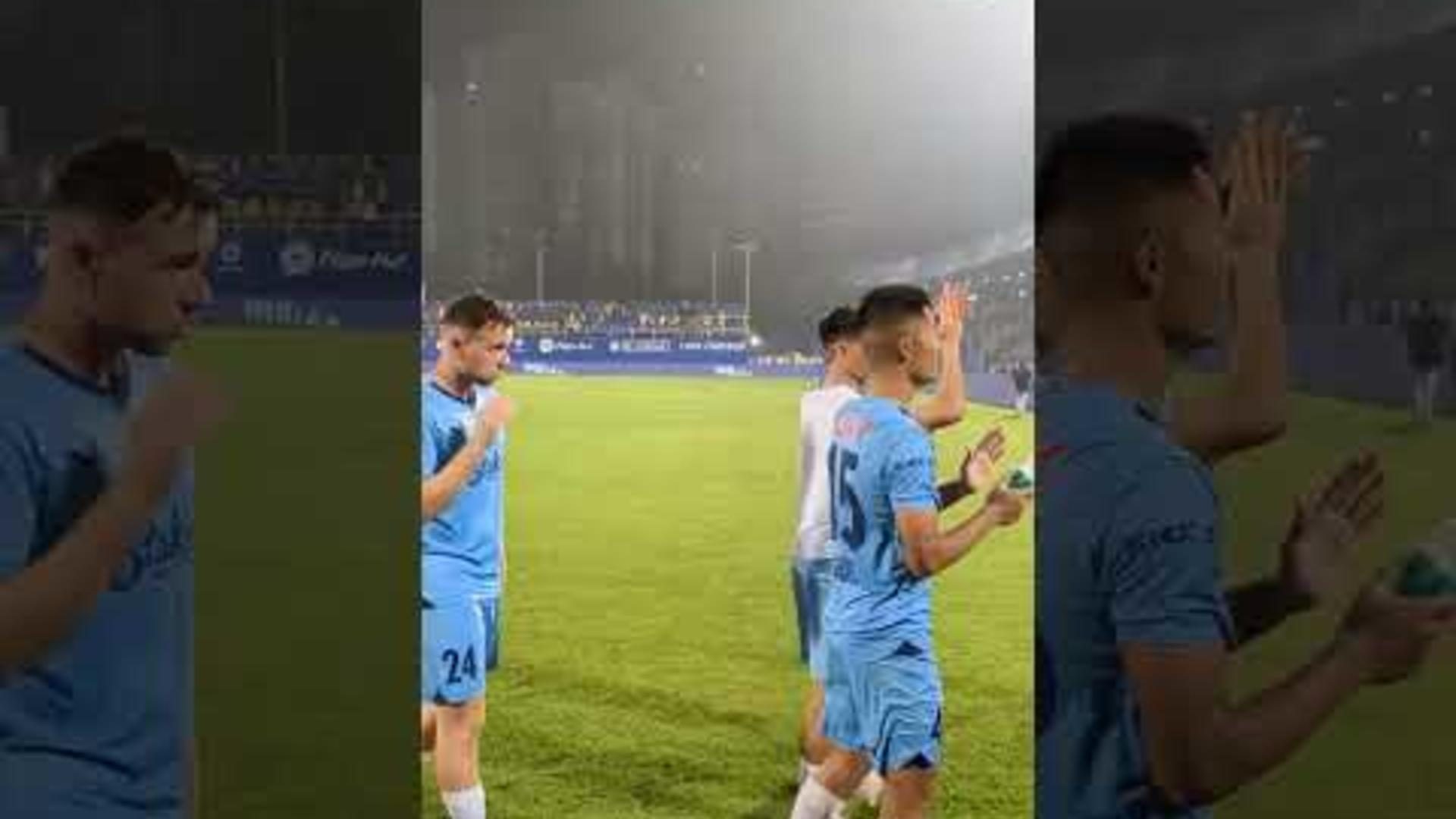 A huge thanks to our fans for making MCFC vs KBFC even more special ...