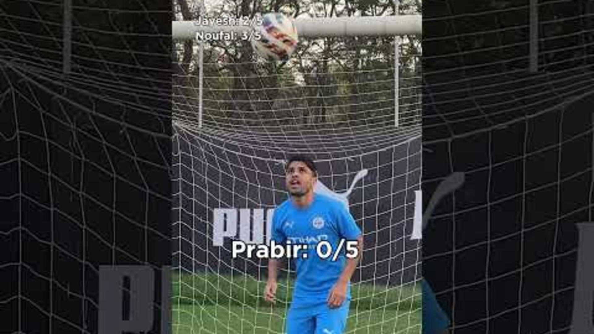 Crossbar Header Challenge ft. #TheIslanders 🔥| MCFC