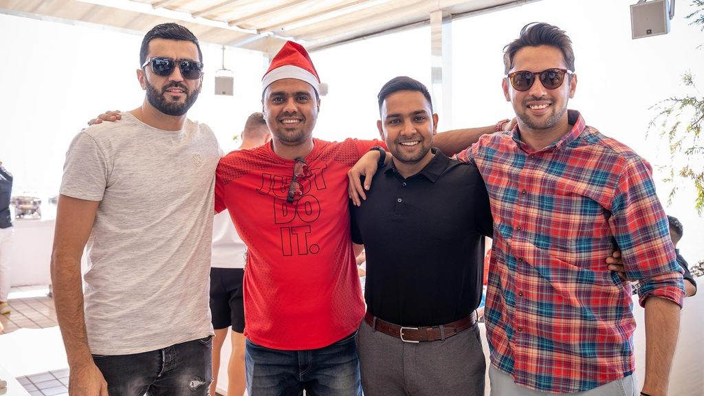 Christmas celebrations with the Islanders