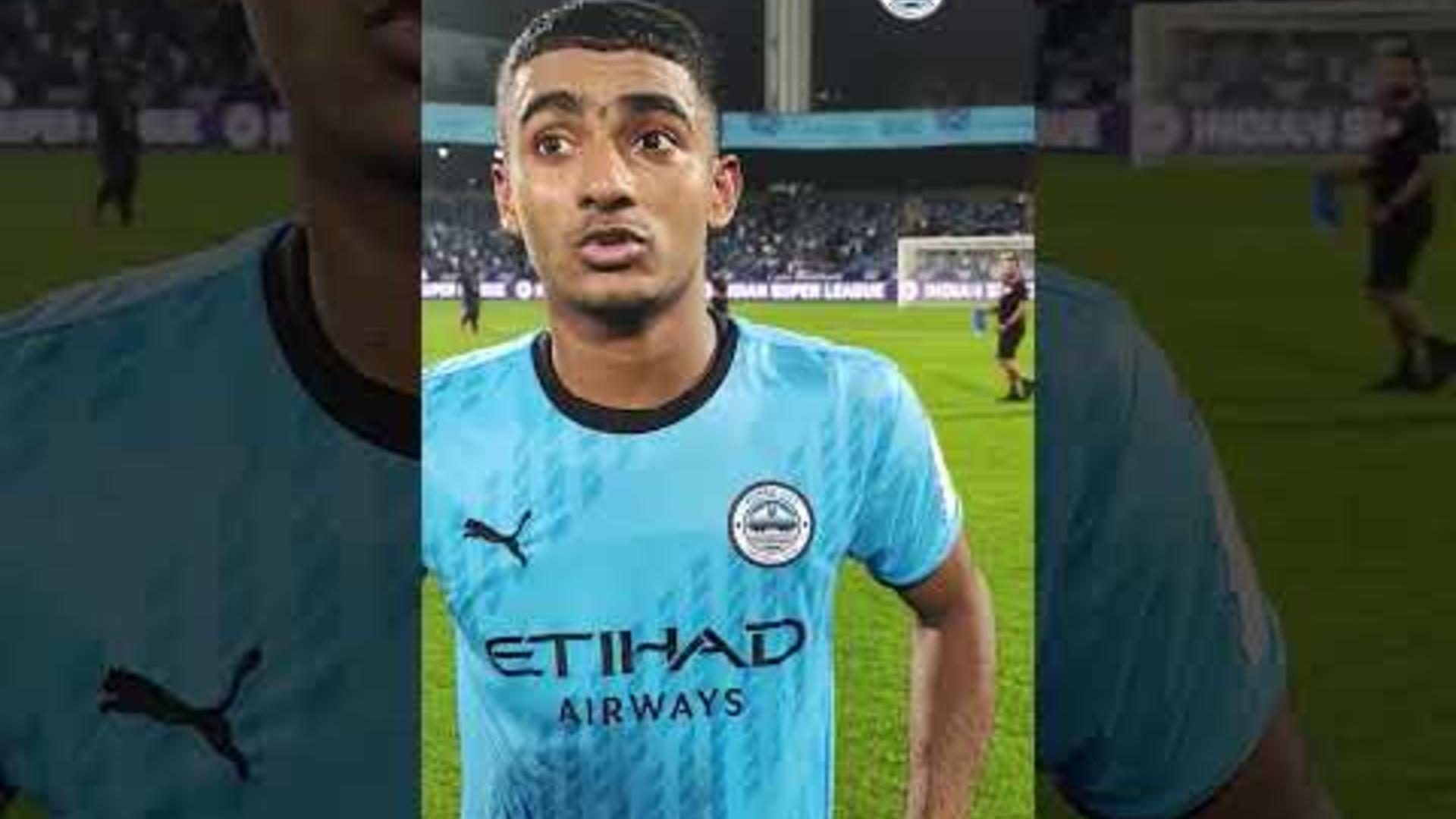 Nathan Rodrigues speaks on his first start for the club! | Mumbai City ...