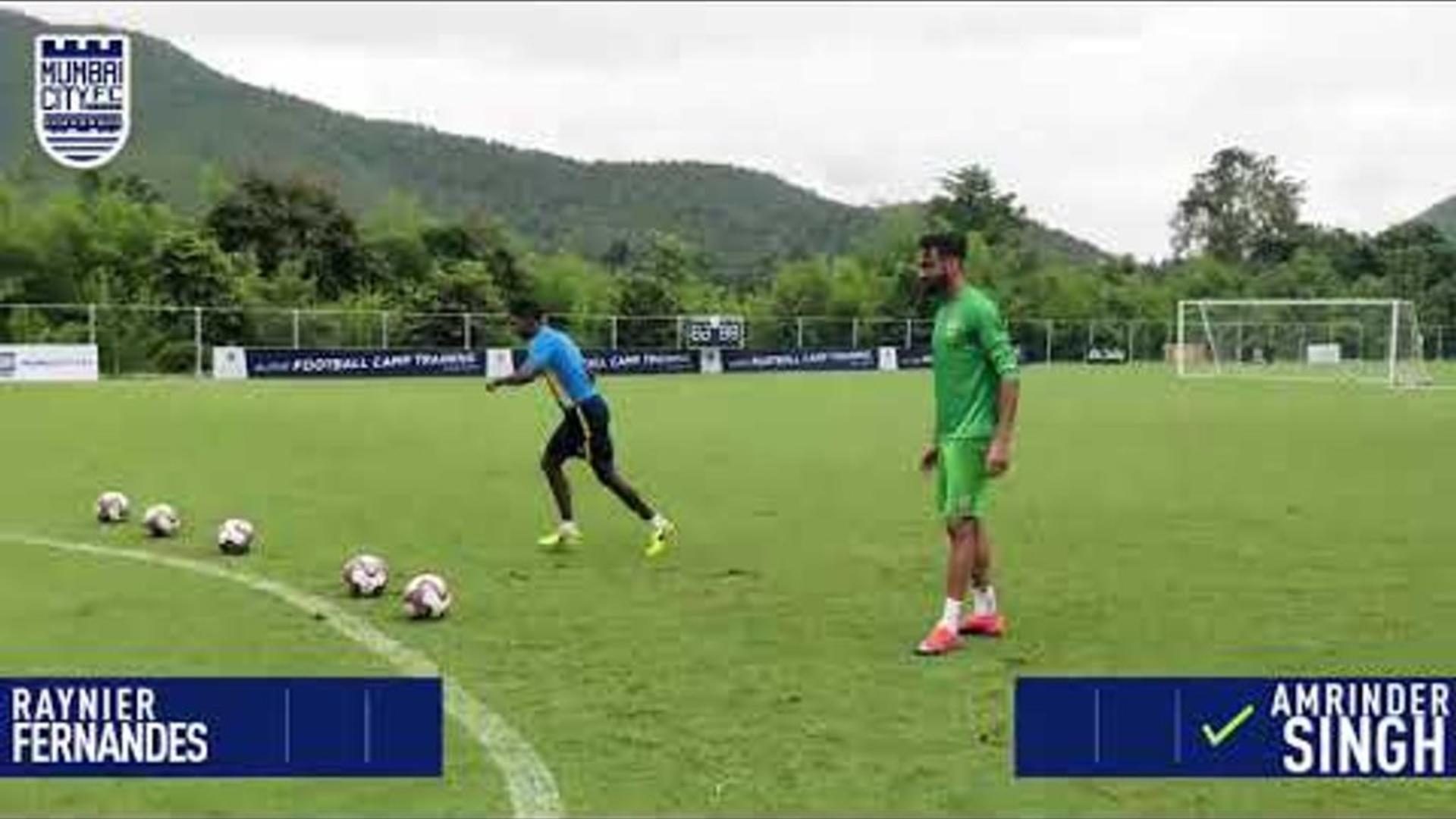 Crossbar Challenge | Amrinder Singh vs Raynier Fernandes