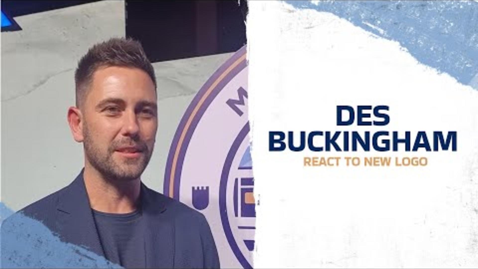 Head Coach Des Buckingham reflects on the new logo. | Mumbai City FC